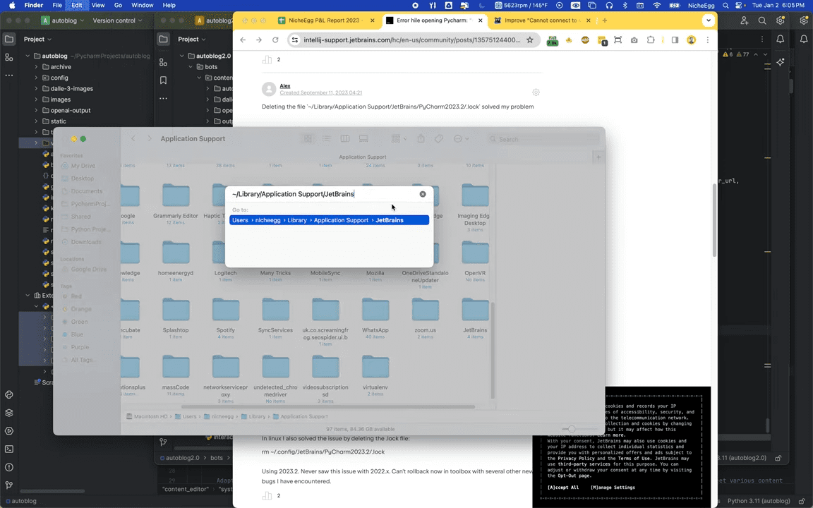 Troubleshooting PyCharm Issues: A Simple Solution