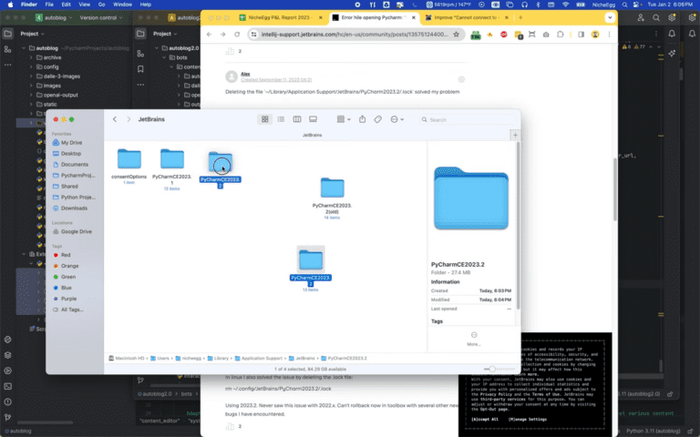 Troubleshooting PyCharm Issues: A Simple Solution